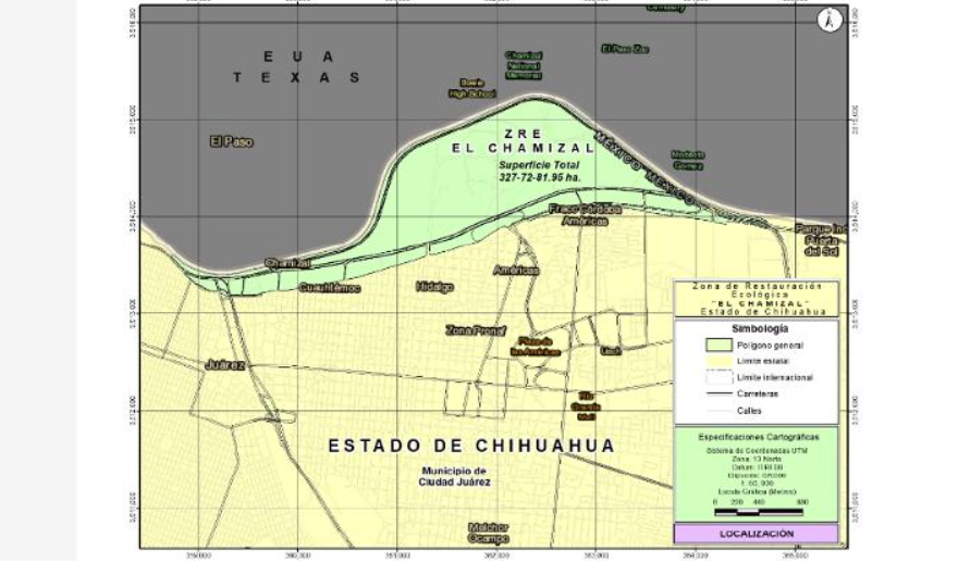 El Chamizal es declarado como zona de restauración ecológica - Hoy Juárez